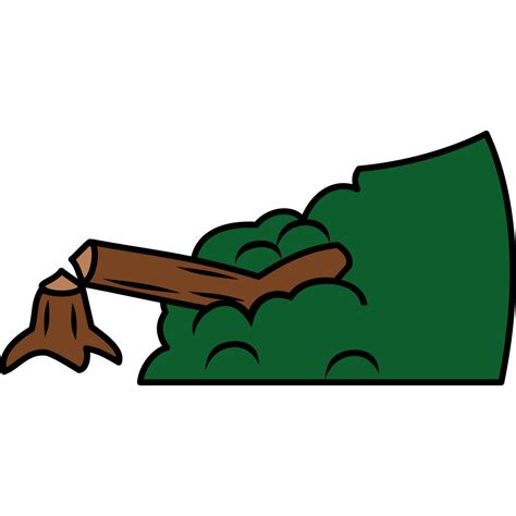 Broken Tree Clipart 54 Koleksi Gambar