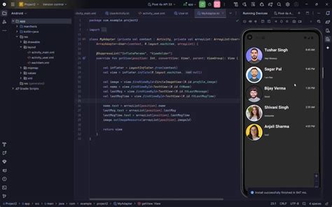 Learned Android App Dev With Listview Adapter Tushar Singh Posted On