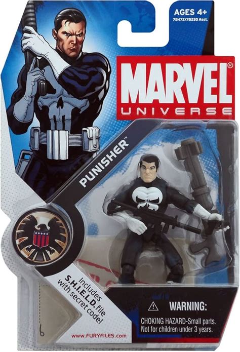 Hasbro Marvel Universe Series 1 Punisher 004 Action Figure True