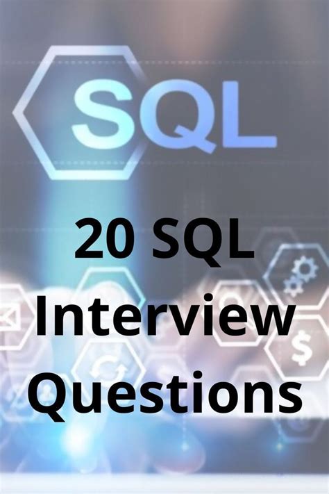 20 Sql Interview Questions Interview Questions Sql Data Science Learning