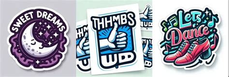 Everyday Communication Stickers Dalle Prompt