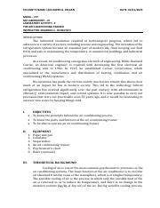 The Air Conditioning Trainer Principles Parts And Operation Course Hero