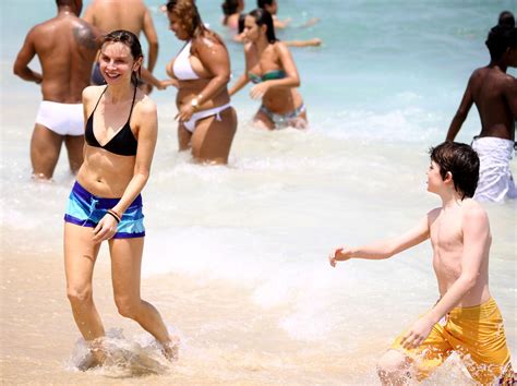 Calista Flockhart Flaunts Her Bikini Body In Brazil