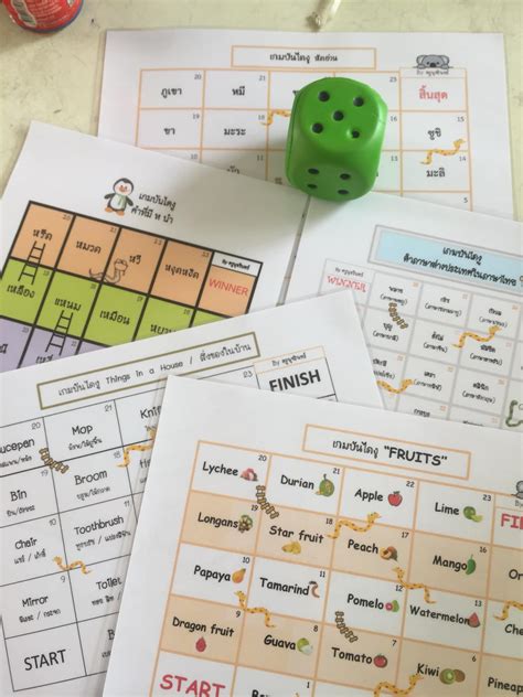 สอนไทย By ครูเม แบ่งปันไอเดียเกมบันไดงู 🐍🐛 Facebook