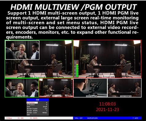 DeviceWell HDS8101 4 CH HD Video Switcher ประกนศนย 1 ป ราคา ZoomCamera