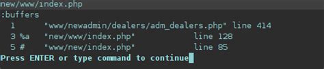 Vim Buffers What A And Mean Super User