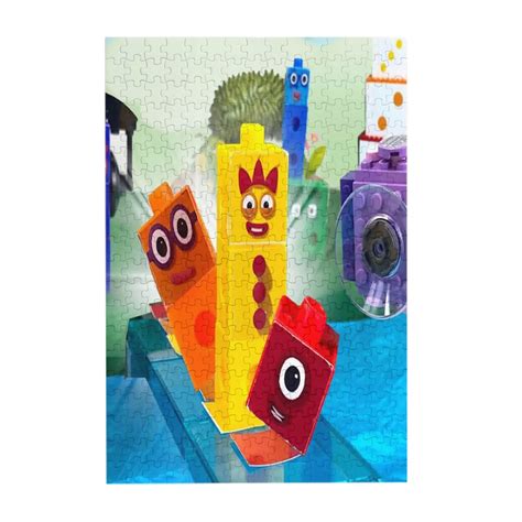 500 Pieces Number Block Puzzle For Adults And Teenagers Cartoon Jigsaw
