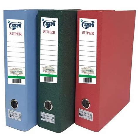 Assorted Paper Lever Arch Box File Super For Office Paper Size A4 FS At 60 Piece In Pune