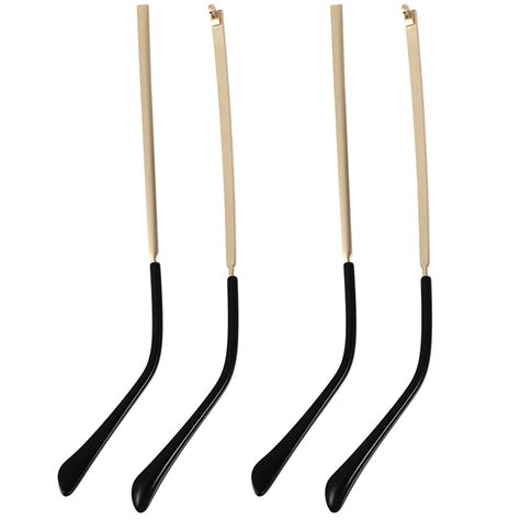 Koolleo 2 Pairs Of Eyeglasses Arm Legs Replacement Metal Eyeglasses