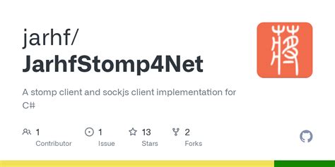 GitHub Jarhf JarhfStomp4Net A Stomp Client And Sockjs Client