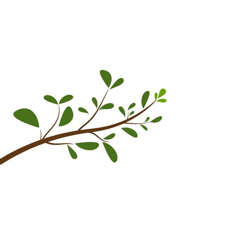 Tree Branch Vector Ilustration Design 12796213 Vector Art At Vecteezy