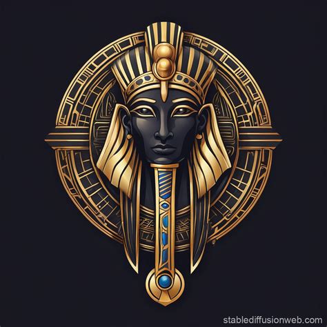 Staff Of Amon Ra Logo Stable Diffusion Online