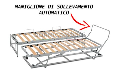 Letto Con Rete Letto Estraibile Dormicomodo