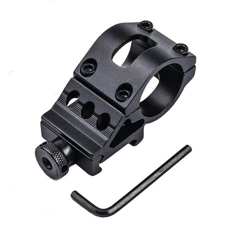 Weltool Tactical Offset Flashlight Mount For Picatinny Rail Mil Std 1913 Stanag 2324 Stanag