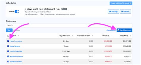 Manually Send Statements Statey Support And Docs
