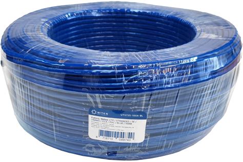 Кабель витая пара 5bites Utp Stranded 5e 24awg Cca Pvc Blue 100m Ut5725 100a Bl