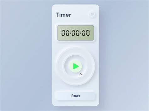Animated Timer Concept Skeuomorph By Yash Bhagat On Dribbble
