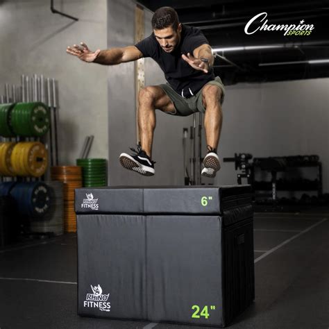 Champion Sports Stackable Plyo Box Review Fitness For Life Company