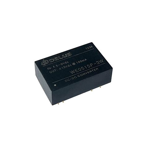 We0515p 3w Wide Input Converters Pfm Delus Power Quality Dc Dc Converters And Ac Dc
