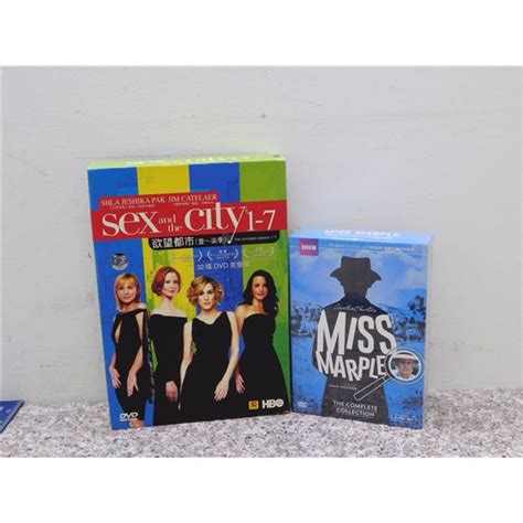 Sex And The City 1 7 Dvd Box Set Japanese And Miss Marple Dvd Box Set