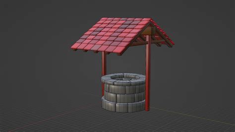 3d Well For Games Turbosquid 2065711