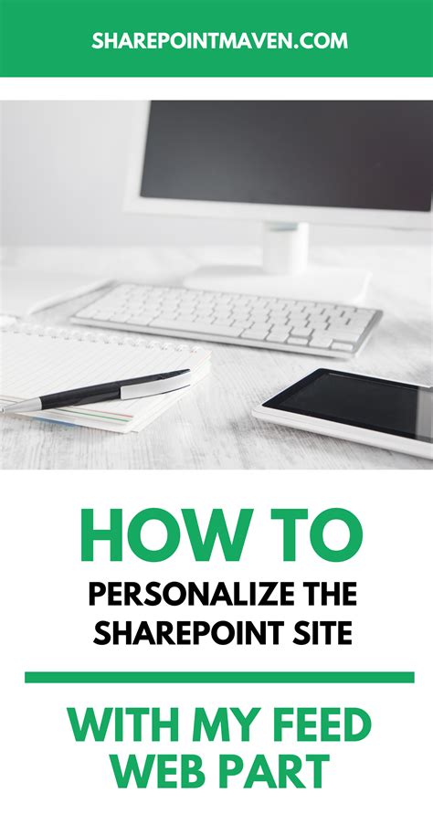 How To Personalize The Sharepoint Site With My Feed Web Part Sharepoint Skills Development
