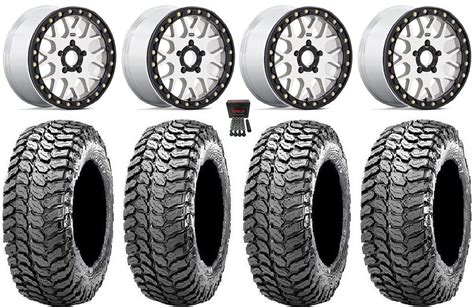 Grenade Ks235 Bdlk 15 Wheels Mh 32 Liberty Tires Polaris Rzr Turbo R And Pro R Ranger 1500