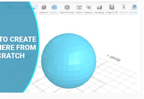 How To Create A Sphere Using Selfcad Instructables
