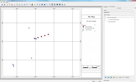 Qgis How To Save Space In The Legend And Write The Layer Name Besides The Symbol Geographic