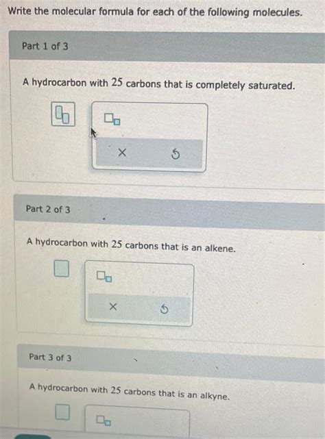 [solved] Write The Molecular Formula For Each Of The Follo