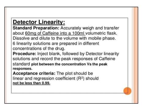 Hplc Calibration Pptx Chemistry Science