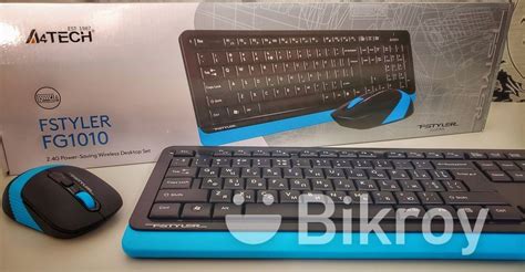 A4tech Fg1010 Wireless Keyboard Mouse Combo With Bangla For Sale In New Market Bikroy