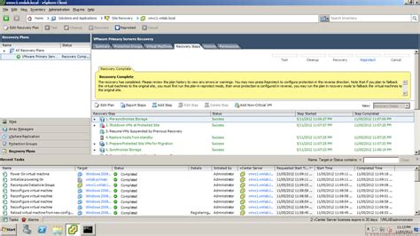 Part 10 VMware Site Recovery Manager 5 Recovery And Failback