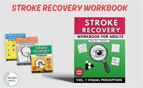 Stroke Recovery Workbook For Adults Activity Book For Patients With