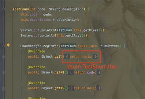 Java Why Enum Constructor This And Enumthis Is Different Stack Overflow