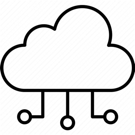 Cloud Computing Network Serverless Icon Download On Iconfinder