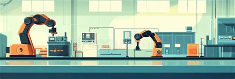 Revolutionizing Production With Automated Robotic Machines And Ai In An Innovative Factory