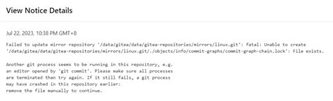 Failed To Sync Push Mirror Repo When Repo Is Mirror Repo · Issue 26059