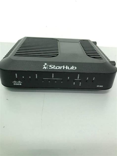 Starhub Cisco Dpc3925 Modem Computers And Tech Parts And Accessories Other Accessories On Carousell