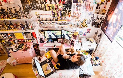 The Otaku Girl Rooms By Shiori Kawamoto │yokogao Magazine