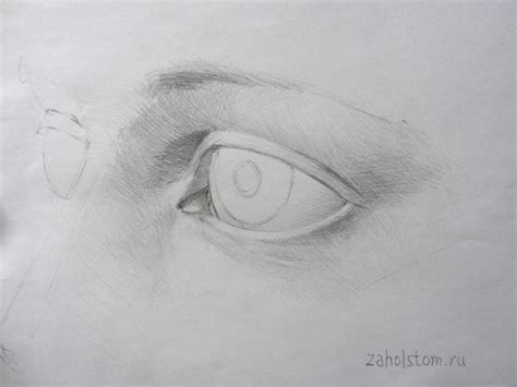 Как рисовать глаза Рисунок глаза карандашом от «а до «я —