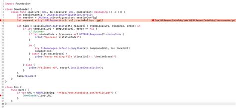 Swift3 Swift 3 File Download Not Working Stack Overflow