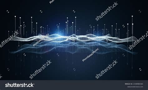 3d Rendering Big Data Visualization Digital Stock Illustration 2148980365 Shutterstock