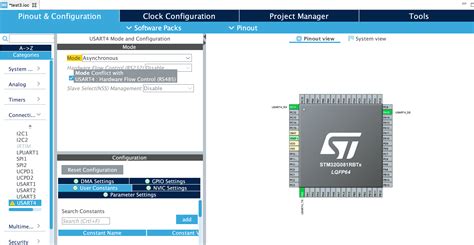 Unable To Configure Rs 485 Hardware Flow Control Stmicroelectronics Community