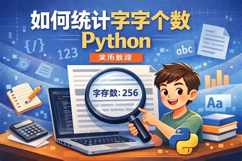 如何统计字符个数python