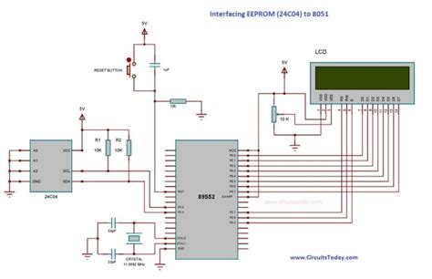 Interfacing External Memory Eeprom To 8051 Microcontroller