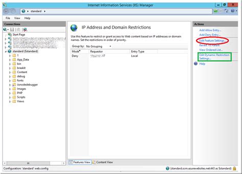 How To Setup Ip Security Restrictions For An Azure App Service The Best C Programmer In The