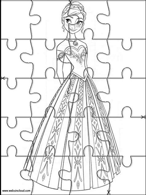 Rompecabezas Para Imprimir A Color Princesas Rompecabezas De