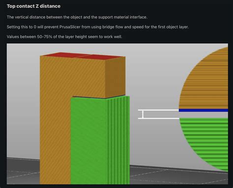 What S The Point Of A Z Distance 0 How Does It Support If It Never Touches The Object 0