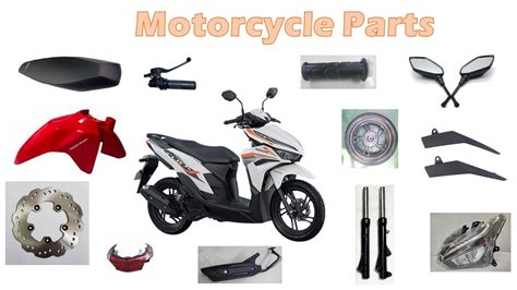 Motorcycle Parts Honda Click 125 Parts Youtube